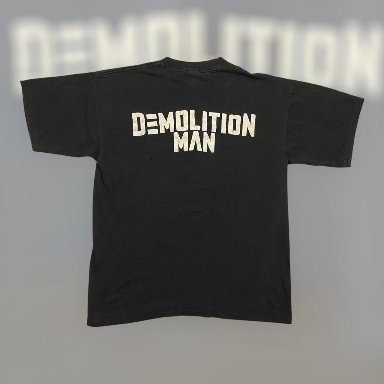 90's Demolition Man Movie Crew Tee - Condition:... - Depop
