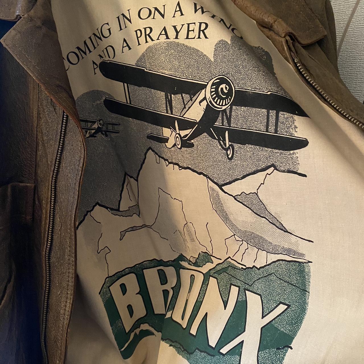 Bronx Vintage Leather Jacket - Depop