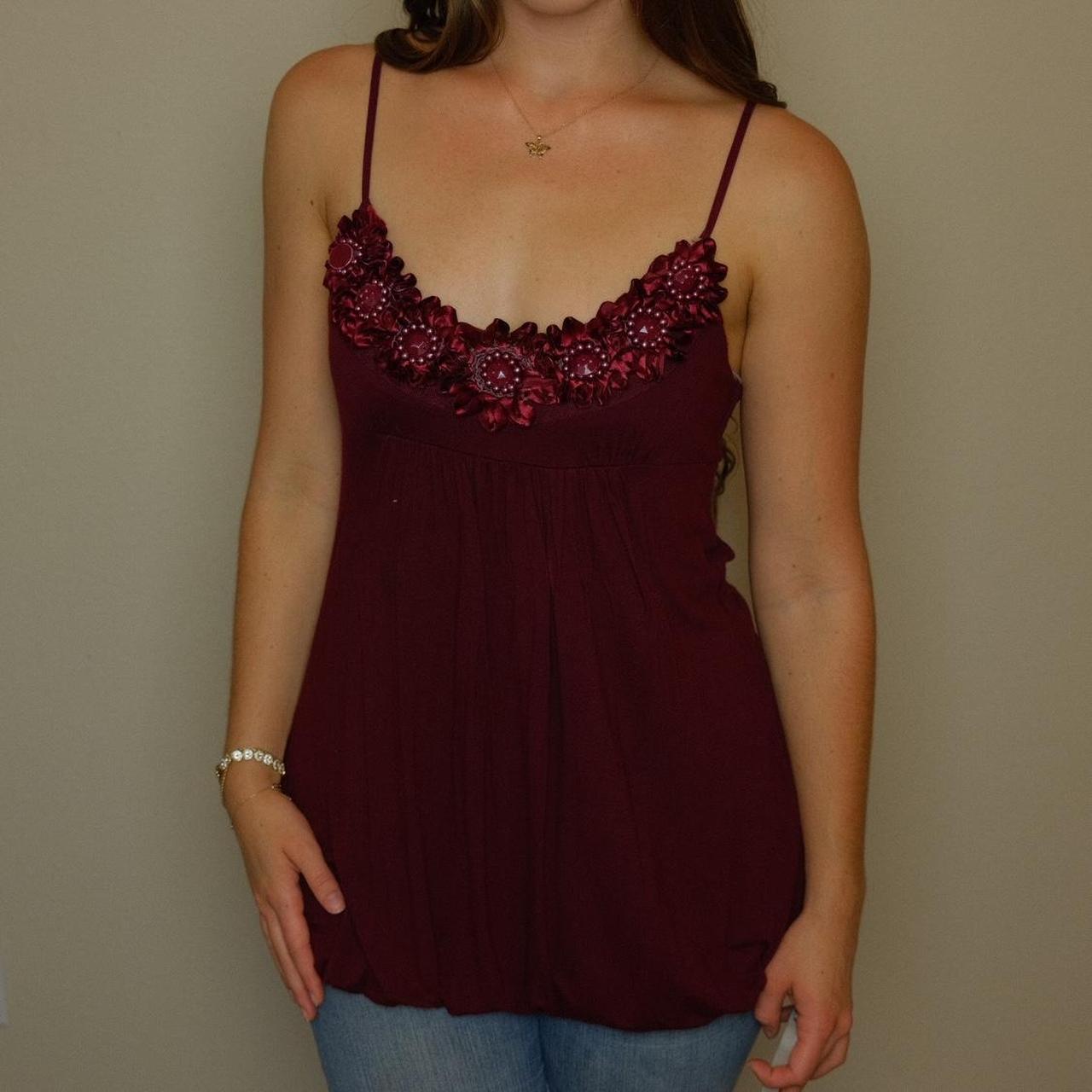 Early 2000s tank top American vintage, made in USA... - Depop