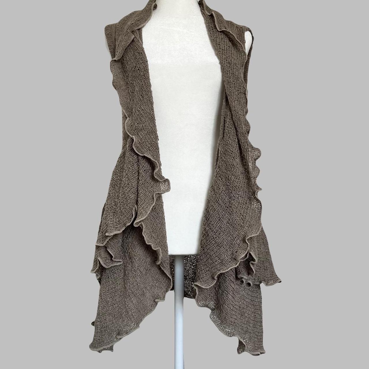 The cutest y2k frilly knit vest! ⭐️ This piece is so... - Depop