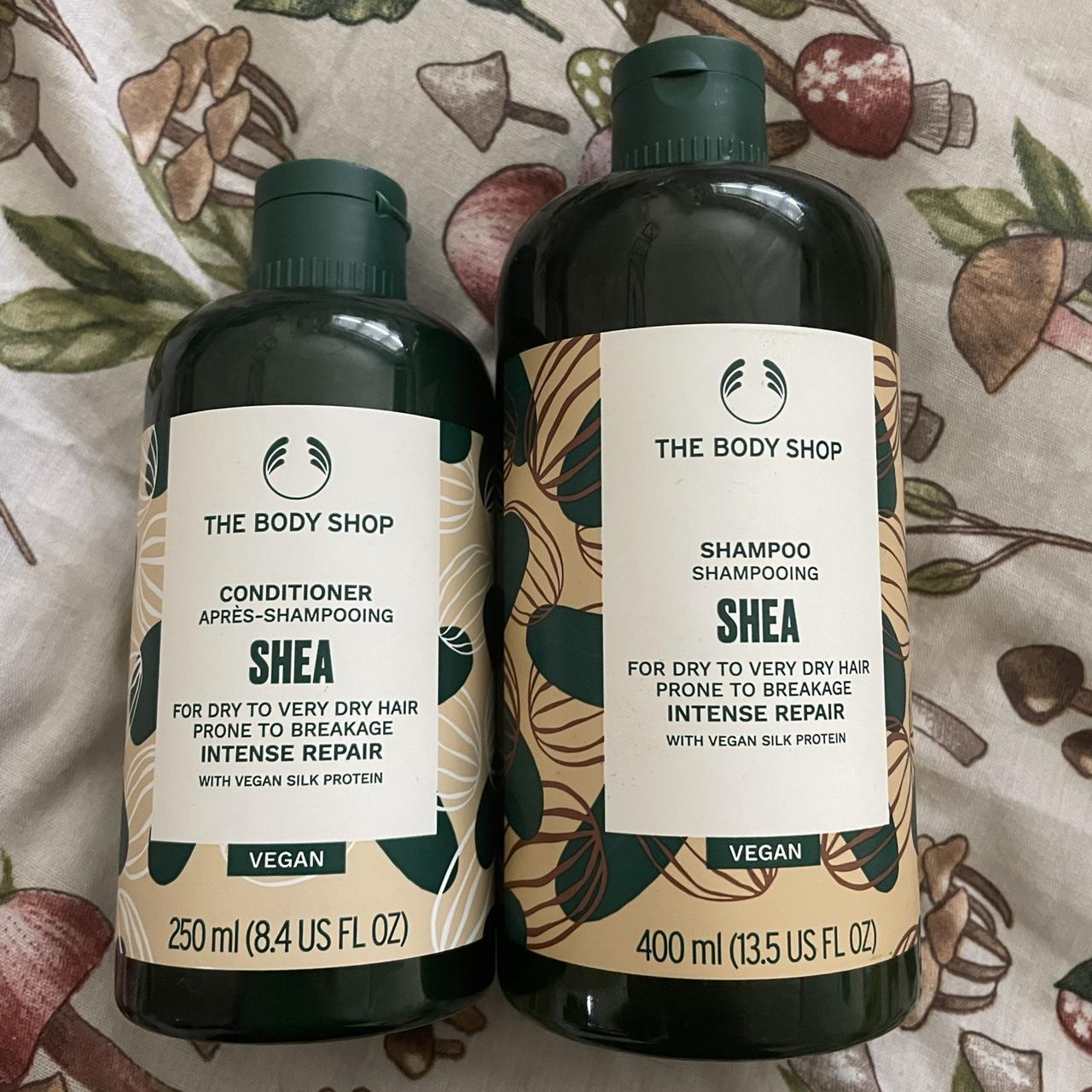 Body Shop Intense Repair Shea butter shampoo... - Depop