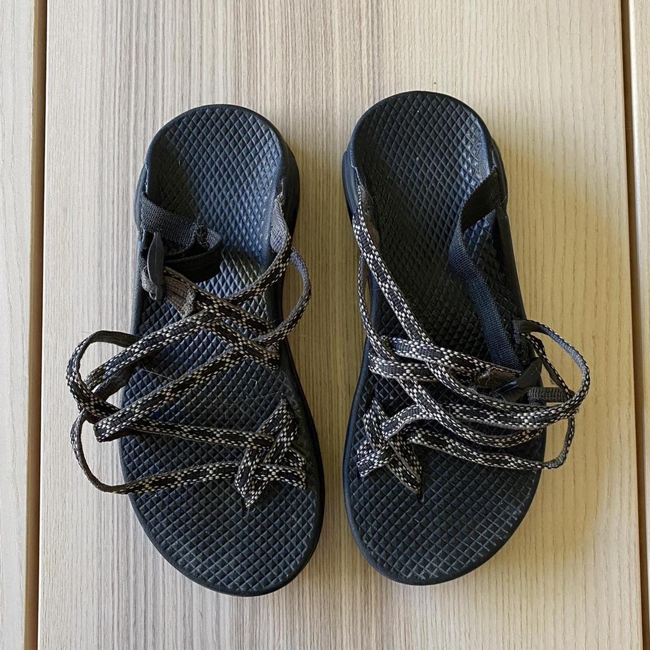 Size 5 women’s Z-strap Chacos, great condition!... - Depop