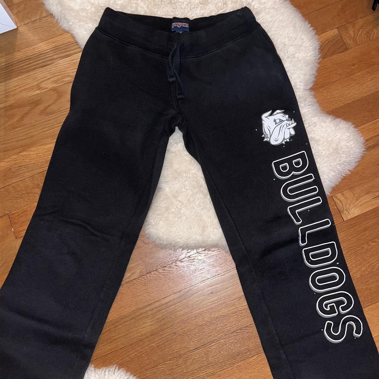 Low rise straight legged bulldog sweatpants I’m... - Depop