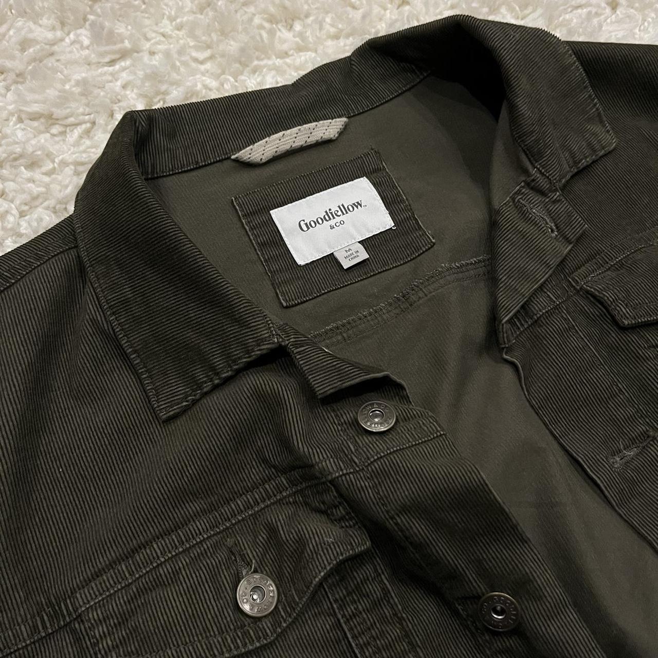 Dark green goodfellow corduroy button up. In great... - Depop