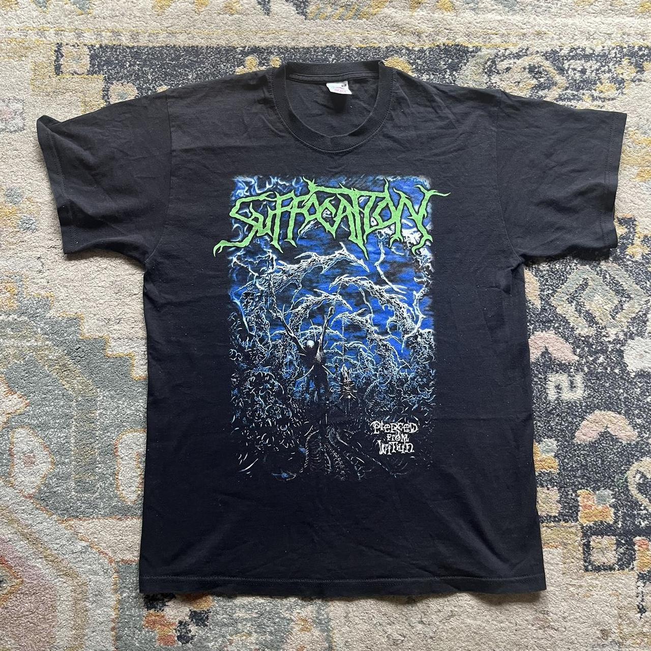 Suffocation “Pierced from Within” band... - Depop