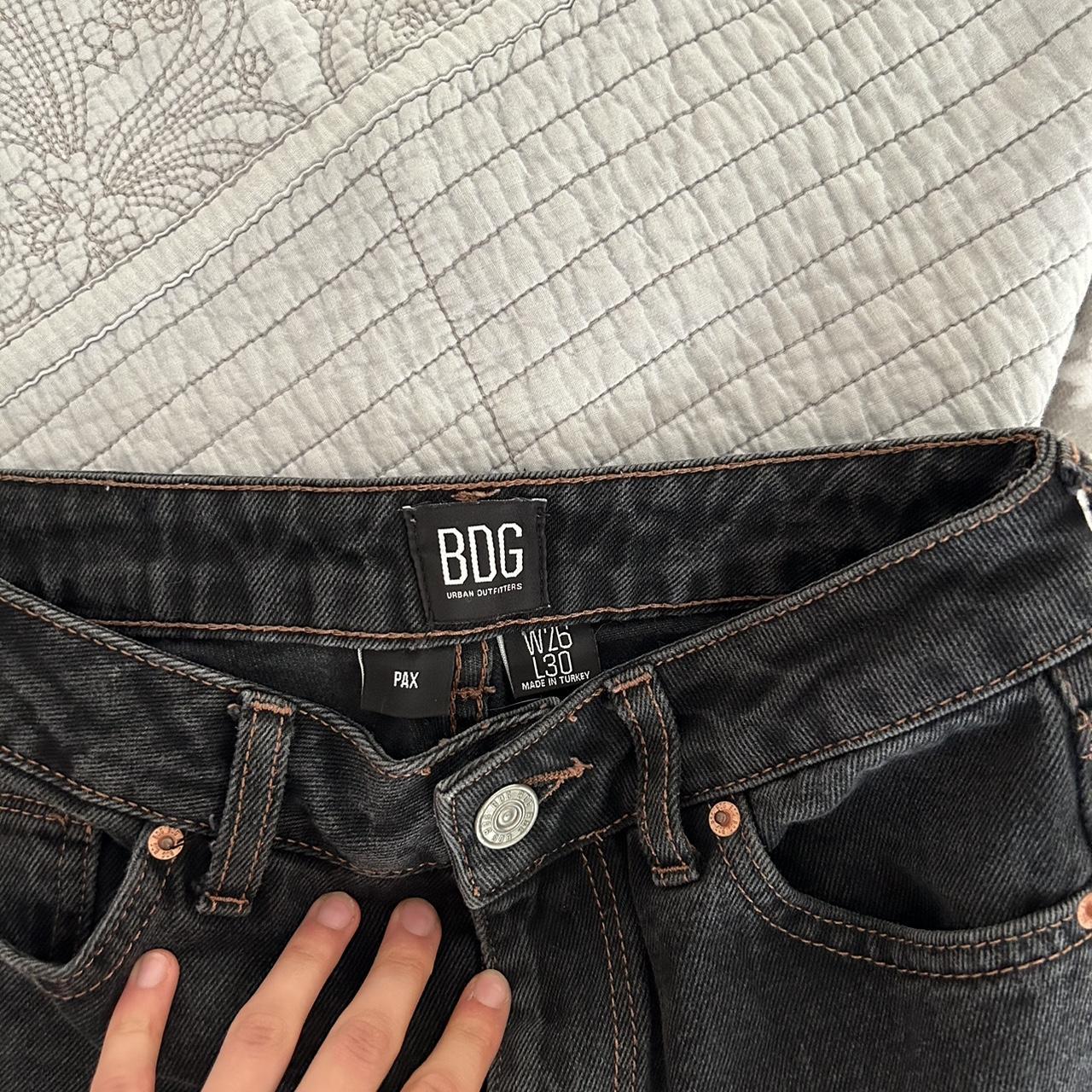 BDG black denim mid rise jeans | urban outfitters |... - Depop