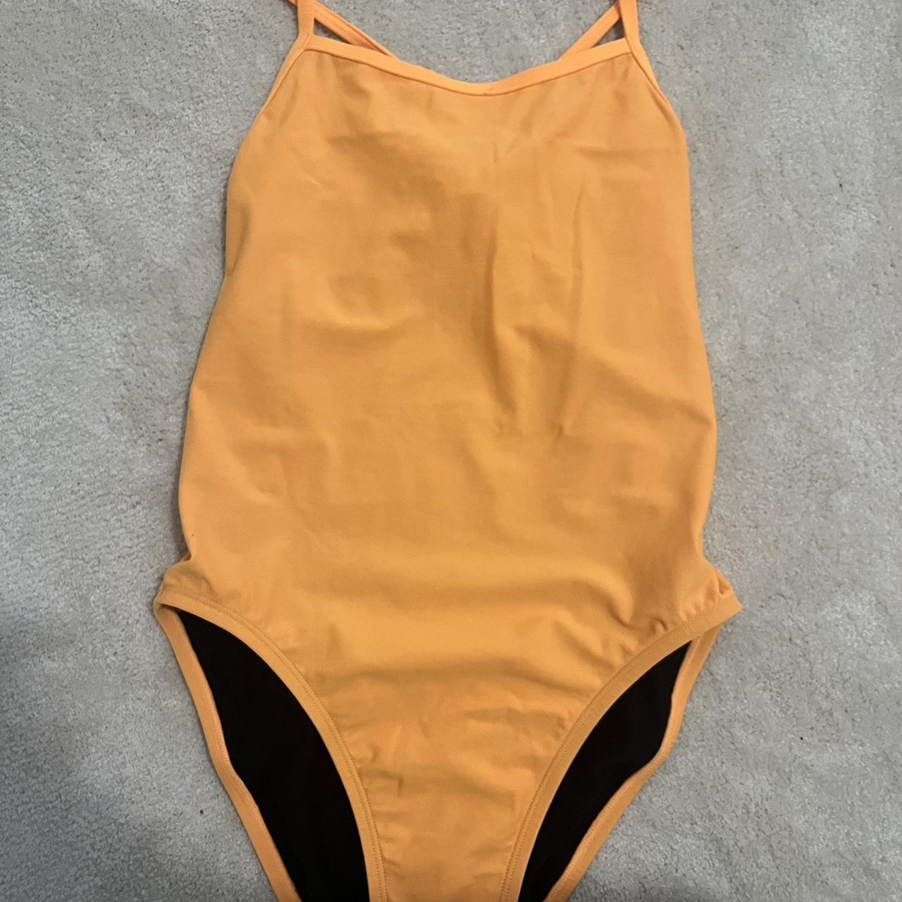 Jolyn One Piece Swimsuit Mango Orange Brand New Depop