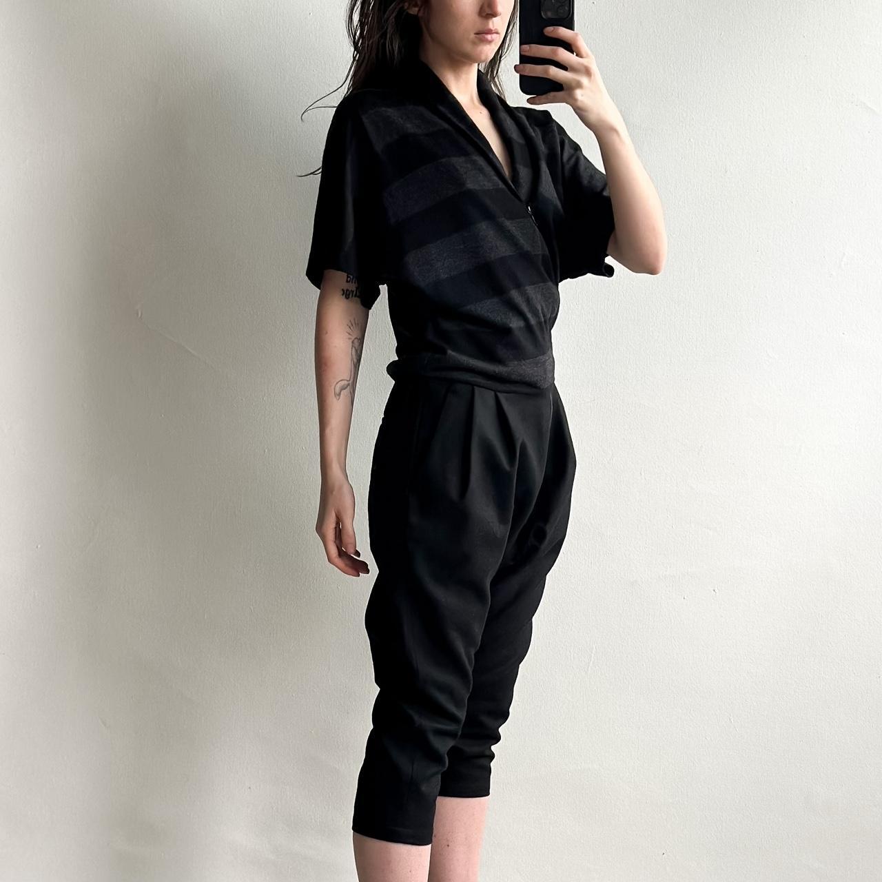 Hussein Chalayan vintage 00s black and gray... | Depop