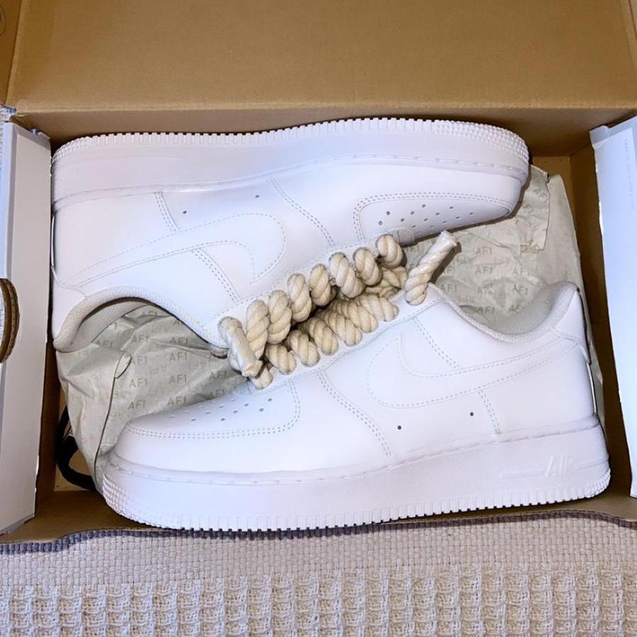 Rope air force 1 - white mens UK 7 Never worn brand... - Depop
