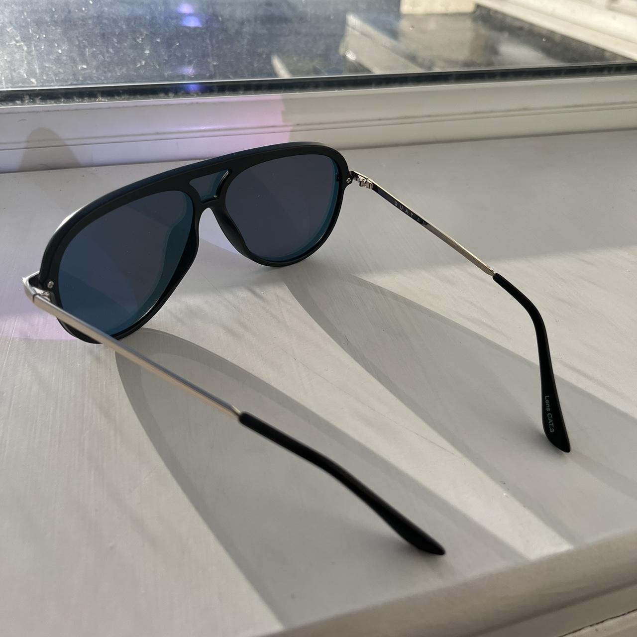 Quay Australia Womens Purple And Pink Sunglasses Depop