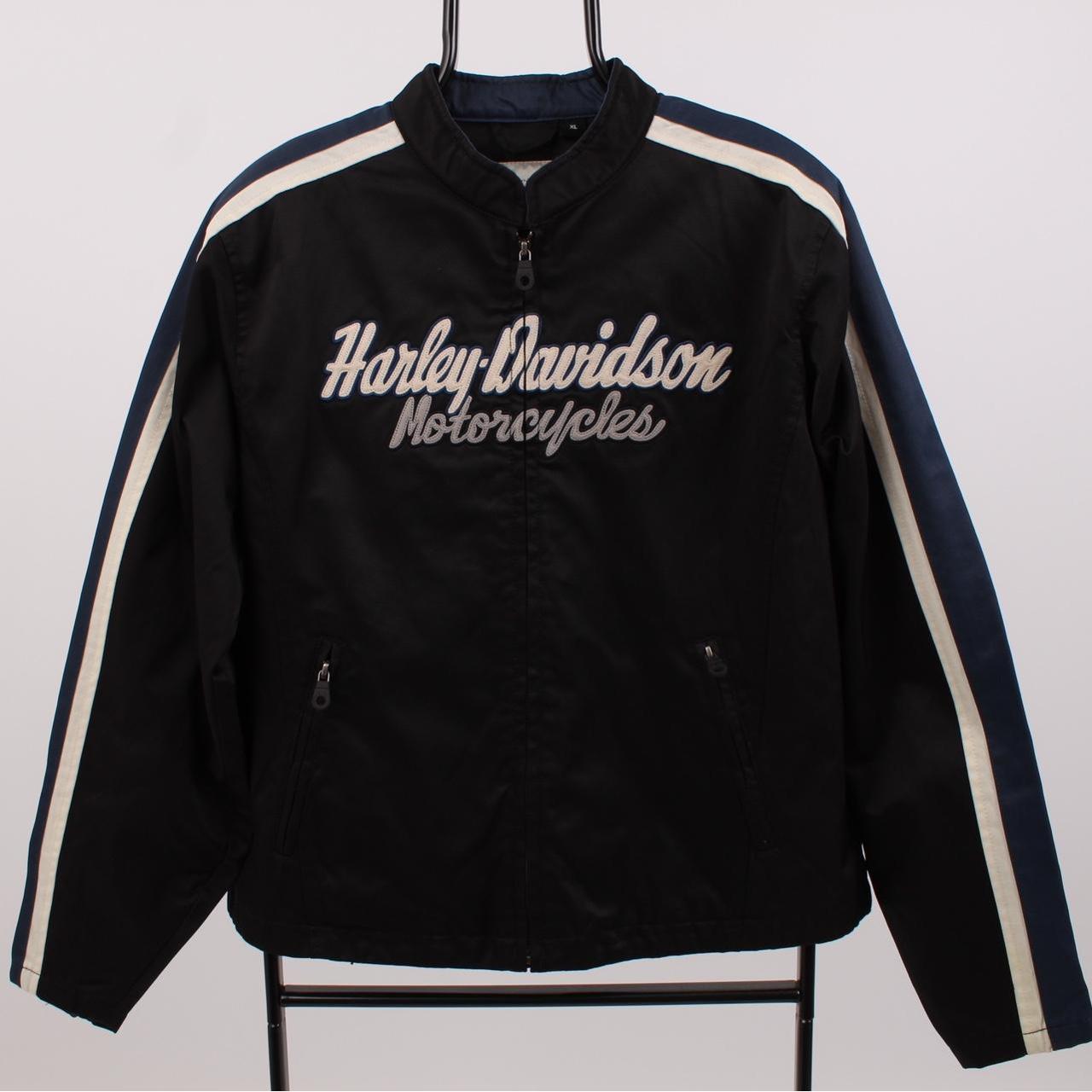 Harley Davidson biker jacket as worn by madison... - Depop