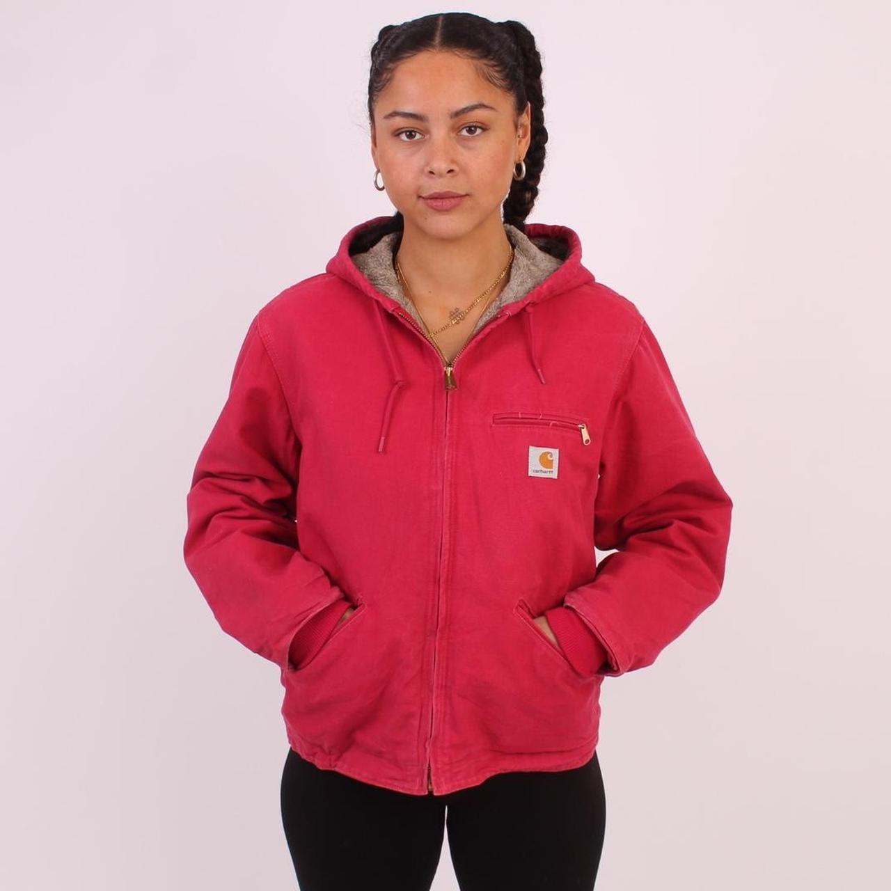 Carhatt Sherpa OG Active hooded jacket on Label:... - Depop