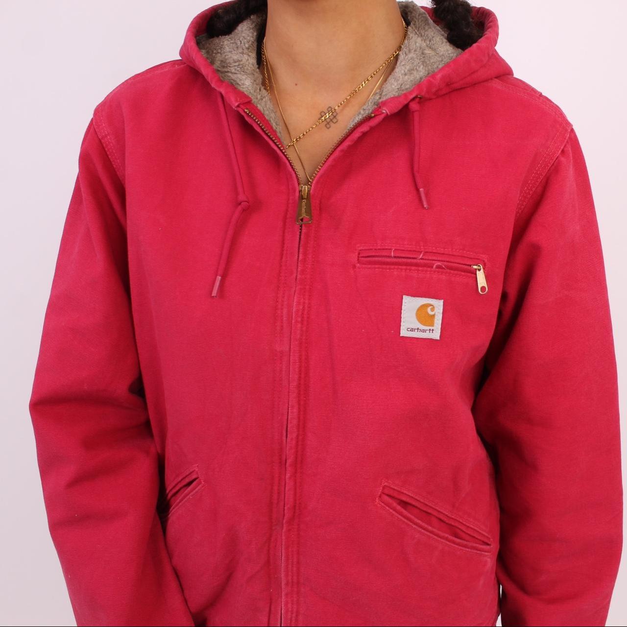 Carhatt Sherpa OG Active hooded jacket on Label:... - Depop