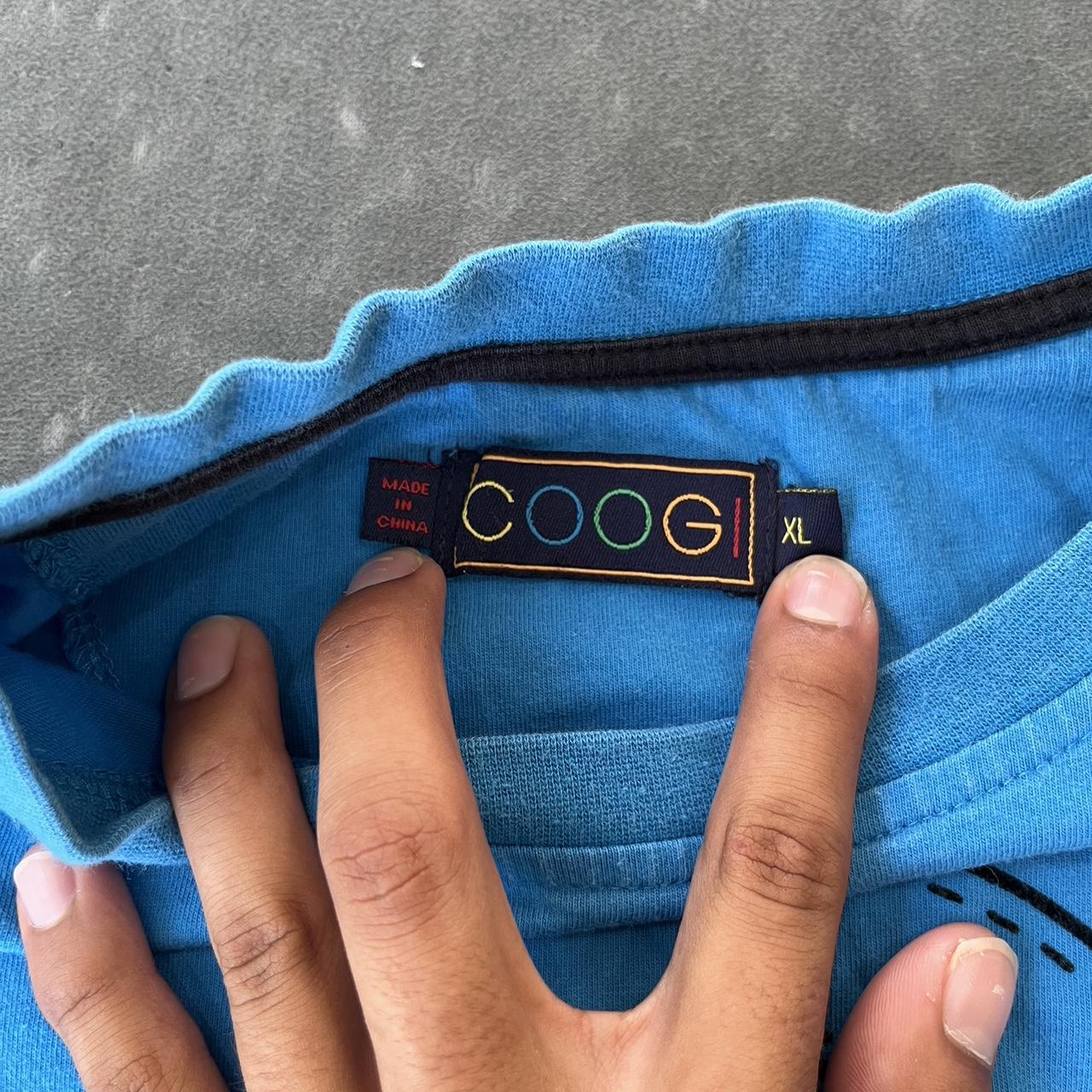 Coogi kangaroo blue shirt Has C6 with Australian... - Depop