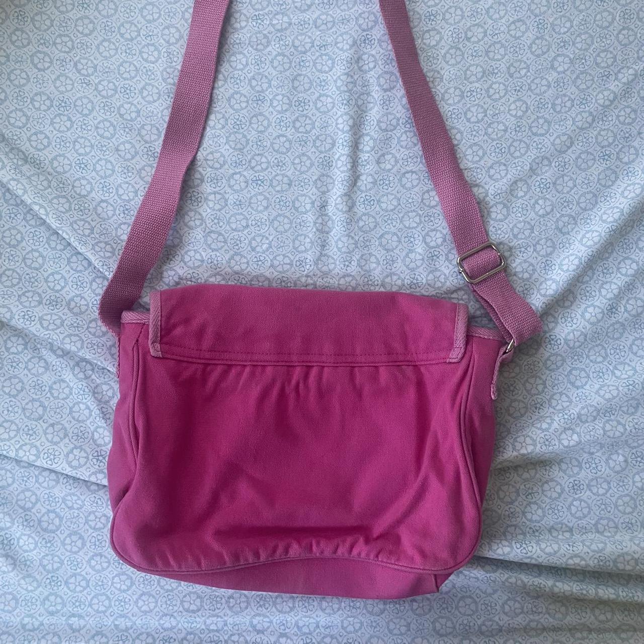 Pink Messenger bag Supr cute Y2K Hannah Montana... - Depop