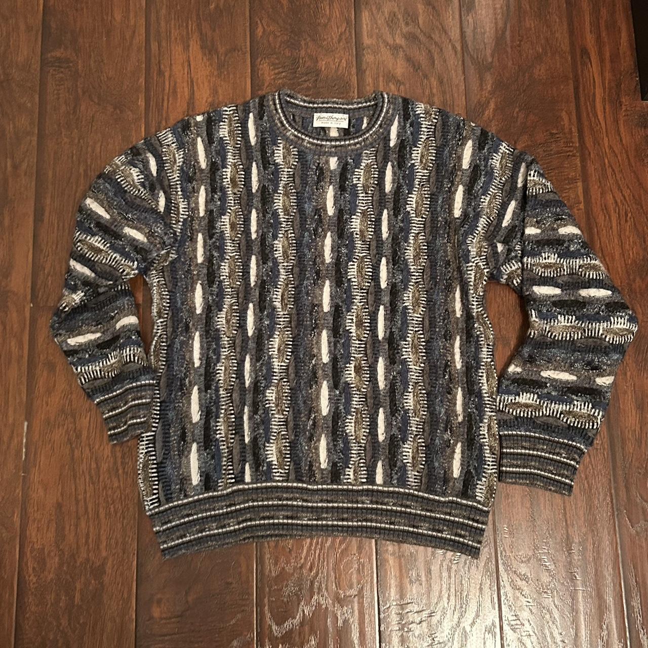 Coogi style sweater Size L Like new - Depop