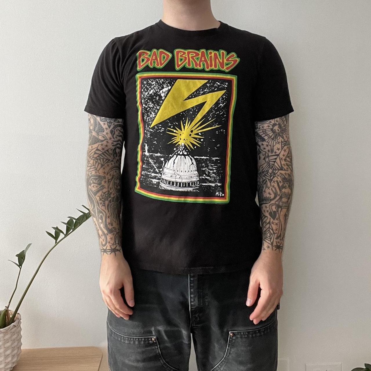 Bad Brains T Shirt Size: M Length: 29” Pit To Pit:... - Depop