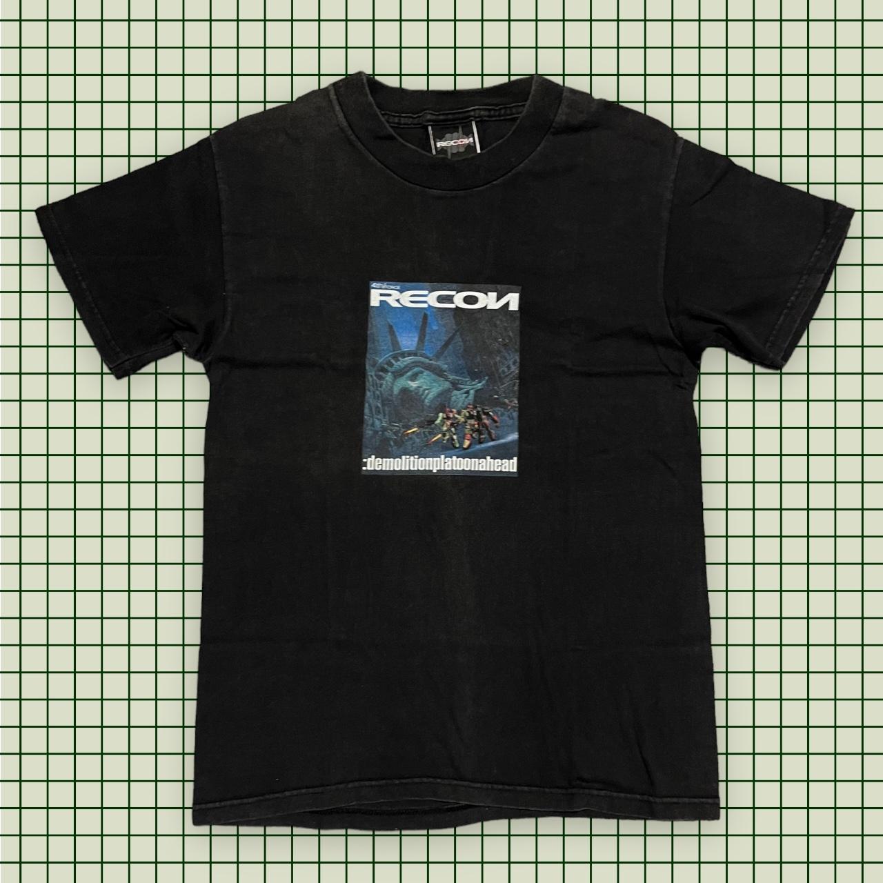 recon graphic t shirt stupidly underground... - Depop