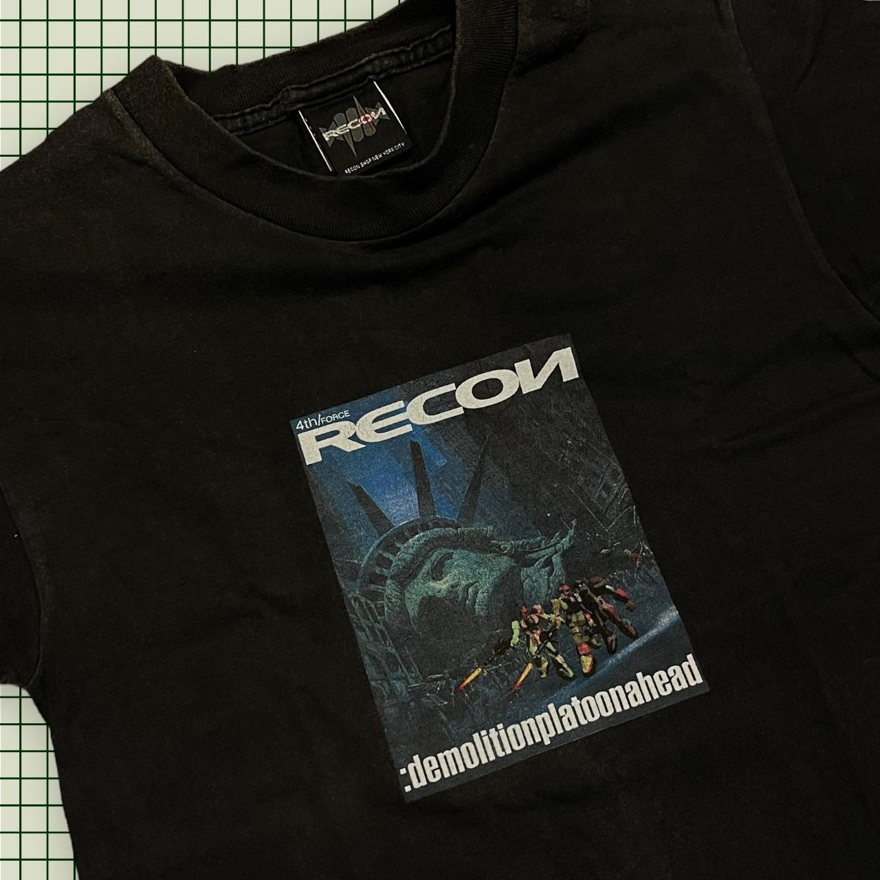 recon graphic t shirt stupidly underground... - Depop