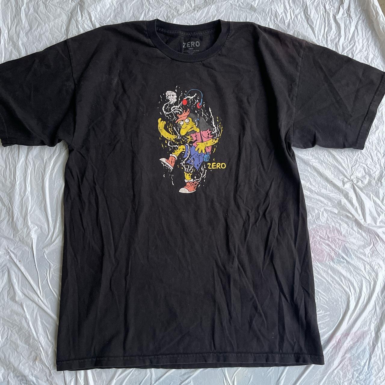 Zero Skateboards Tee worn but in good condition :)... - Depop