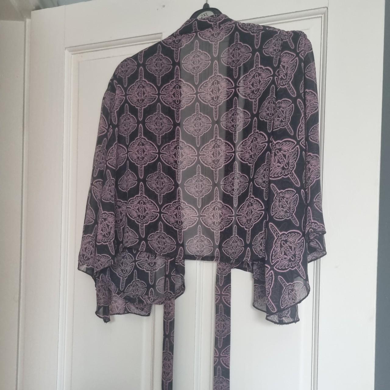 Vintage 70s style flowy cape/shawl BIG whimsigoth... - Depop