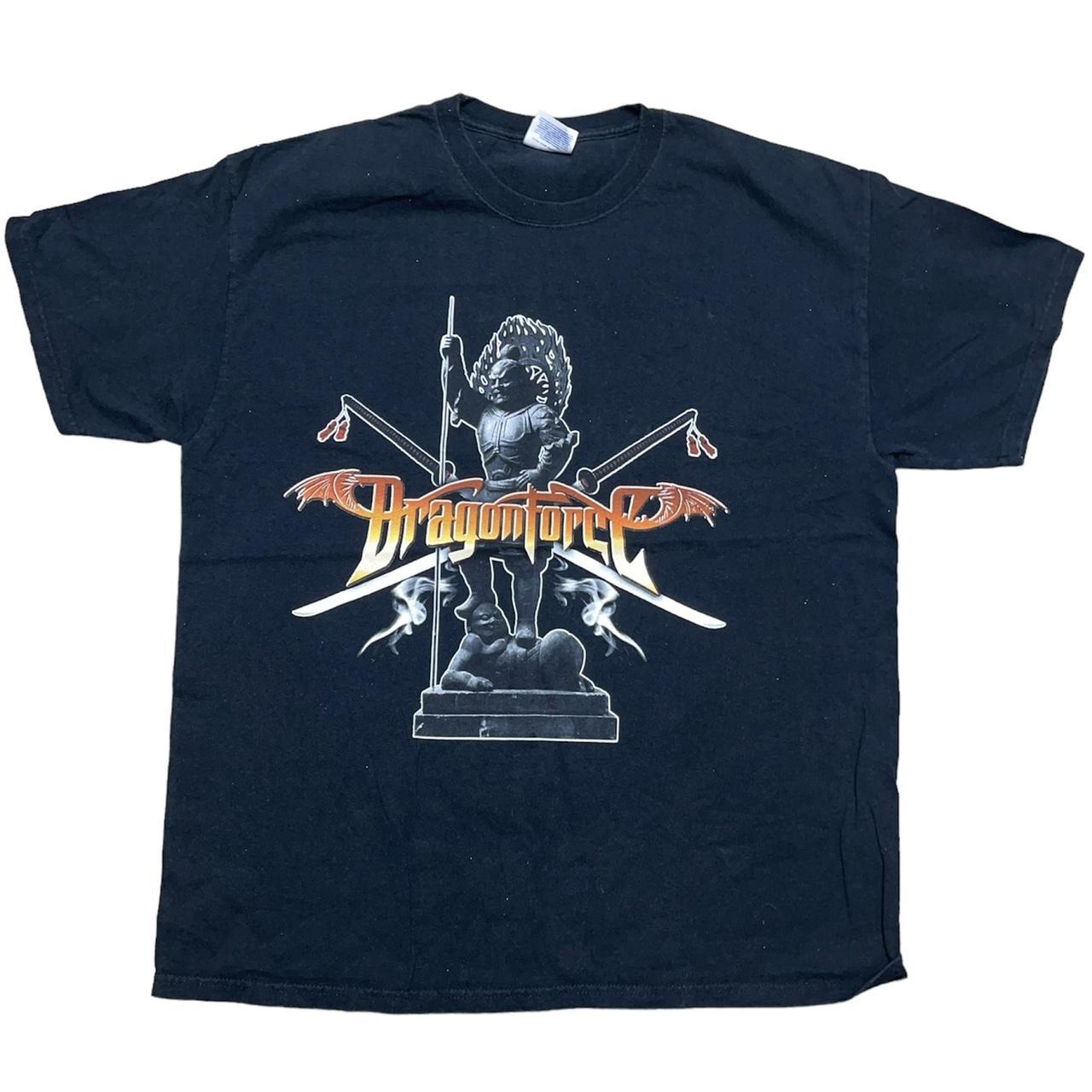 Dragonforce shirt Double sided graphic tee... - Depop