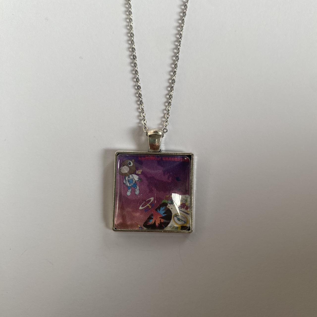 kanye west graduation pendant necklace