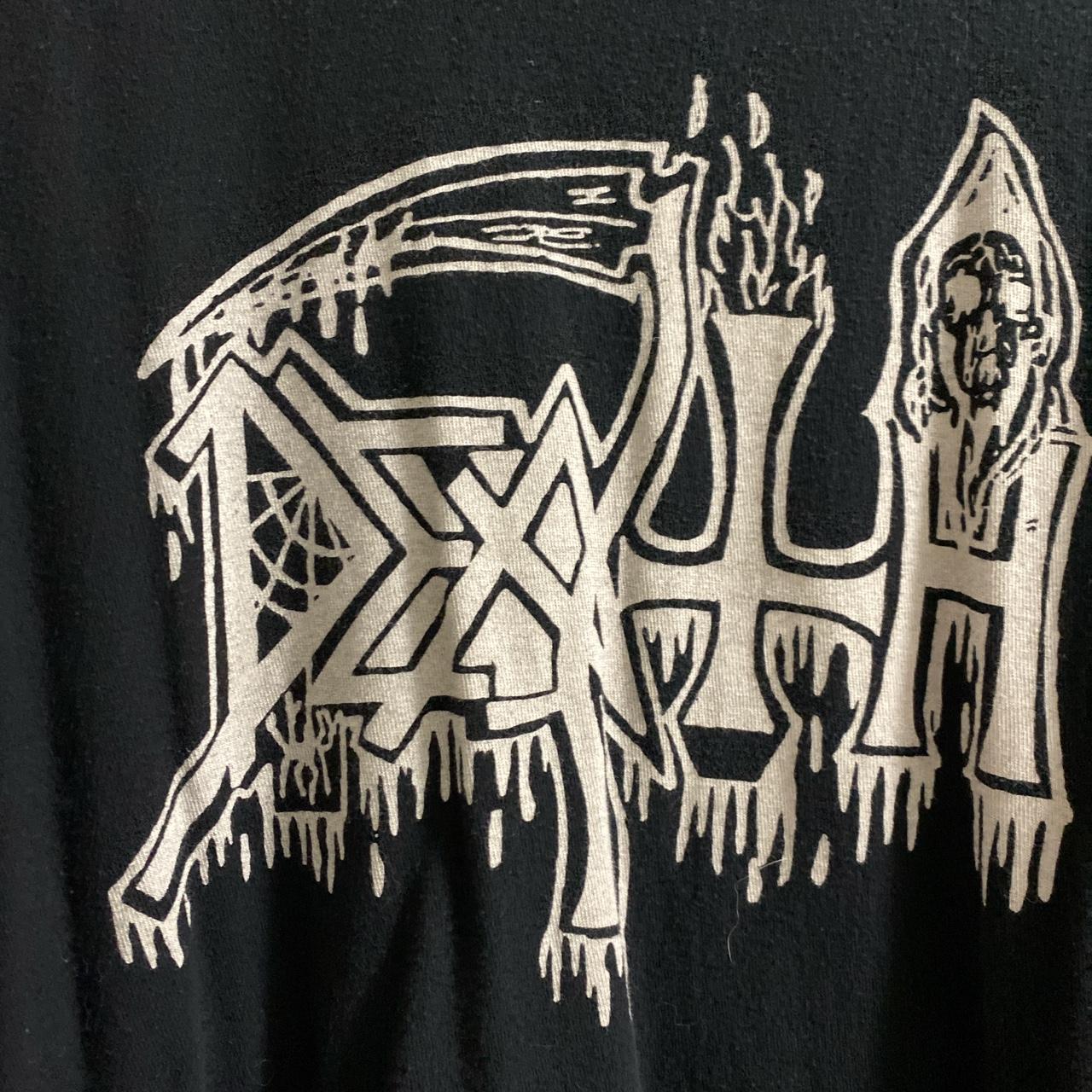 XXL DEATH OLD LOGO S/S T-SHIRT Tagged BI-LO XXL,... - Depop