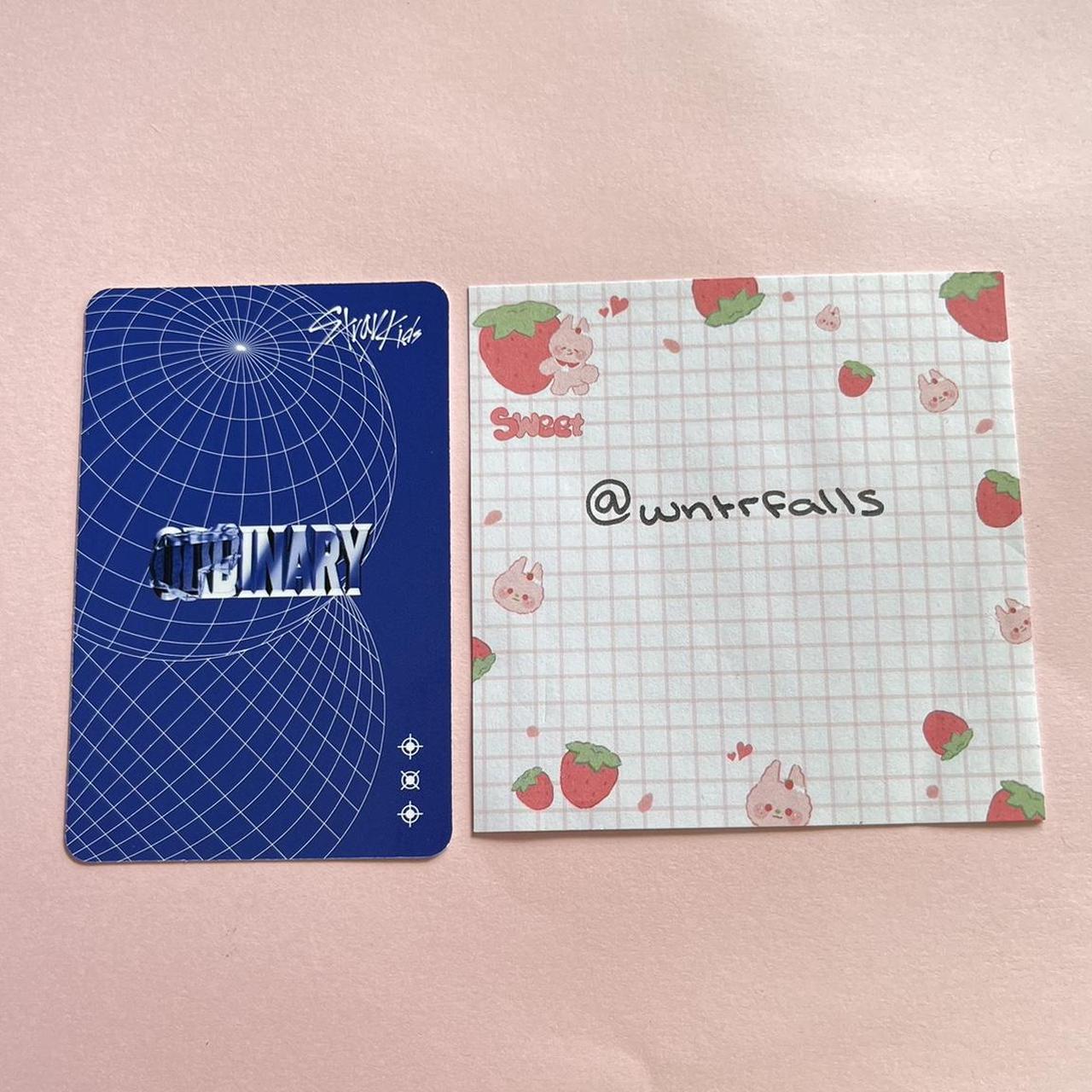 stray kids changbin oddinary photocard 🩷 instant... - Depop