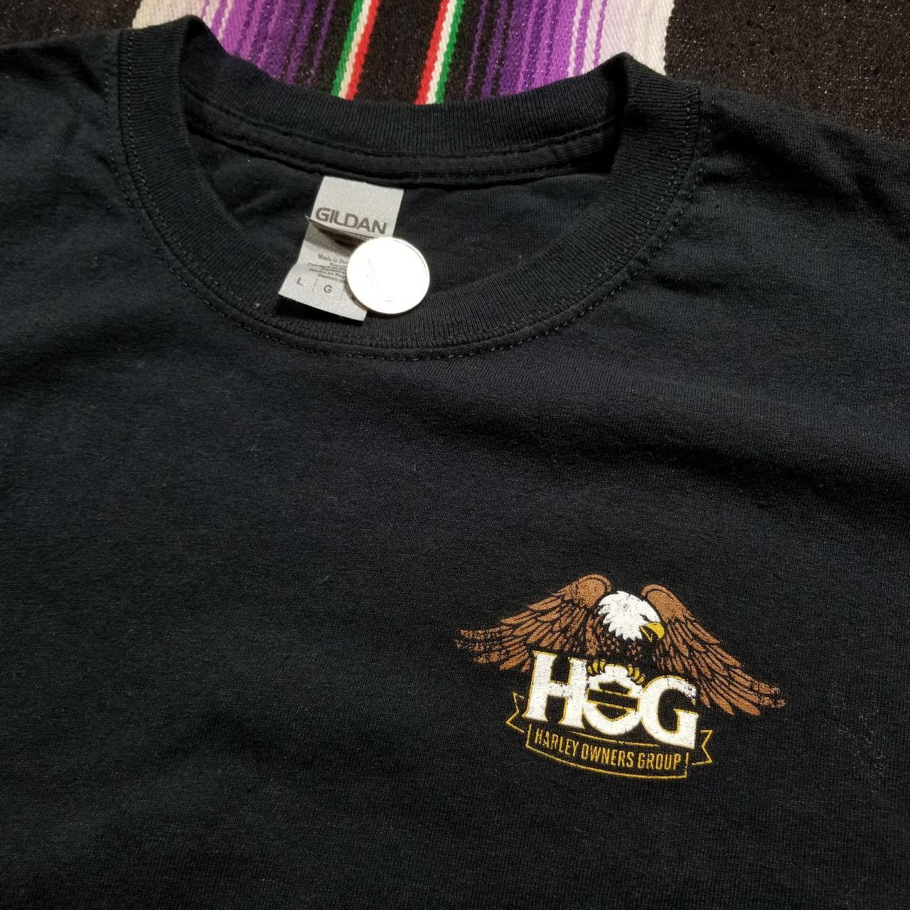 Harley Davidson HOG Harley Owner Group T-Shirt Size... - Depop