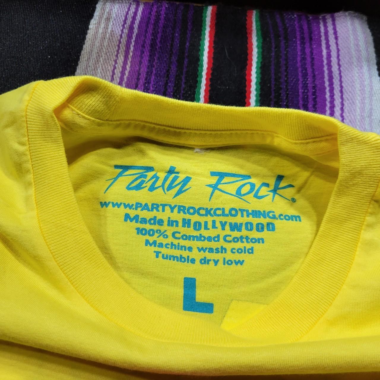 LMFAO Party Rock Clothing T-Shirt Size Large... - Depop