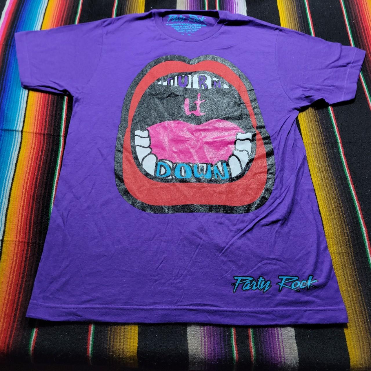 LMFAO Party Rock Clothing T-Shirt Size Medium... - Depop