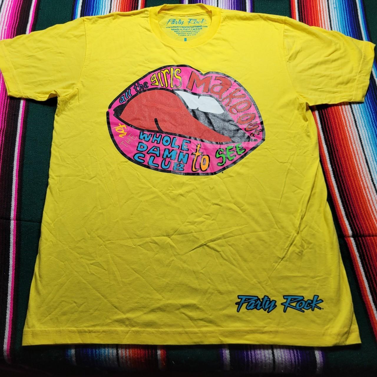LMFAO Party Rock Original Clothing T-Shirt Size... - Depop