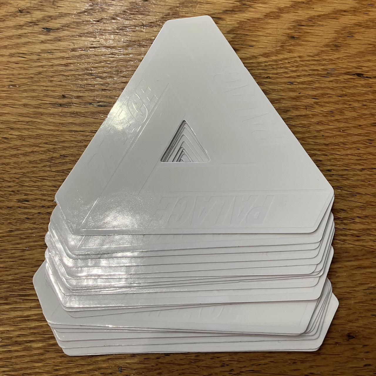 Palace Triferg White Clear Sticker 100% authentic... - Depop