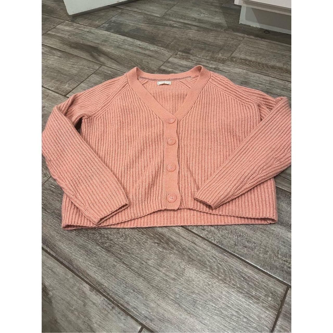 Fat Face Blush Pink Cardigan Size 4 -Great... - Depop