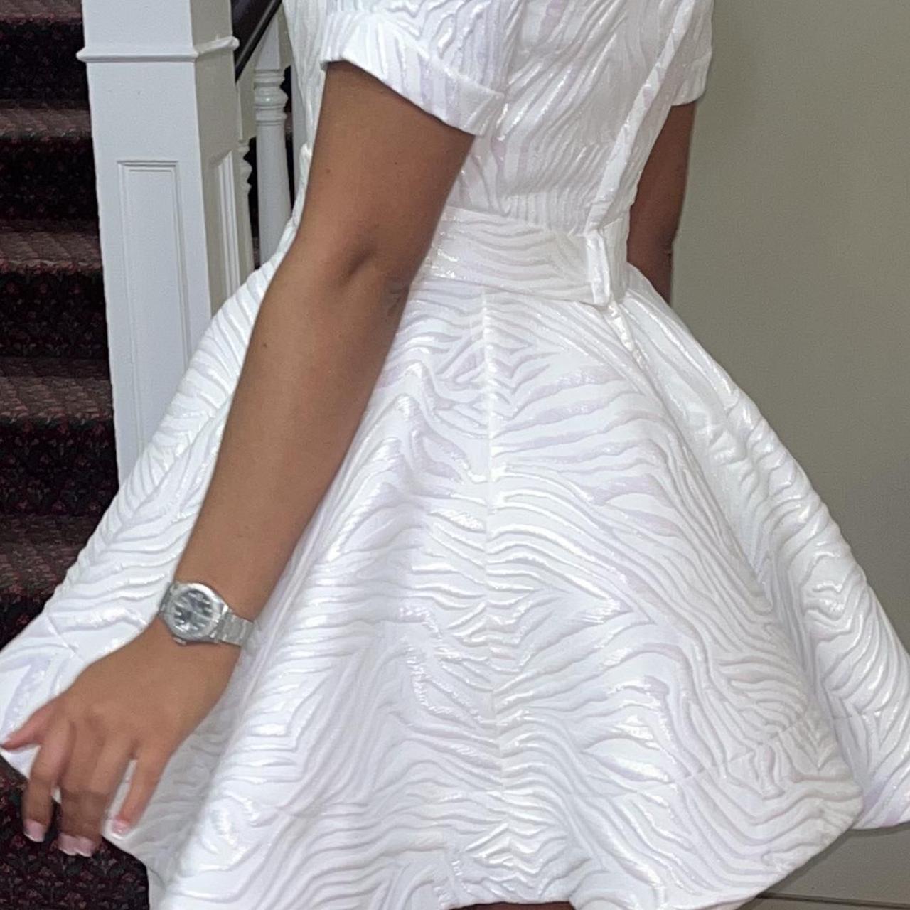 Mark melia bespoke dress size 6/8 like new and mg... - Depop