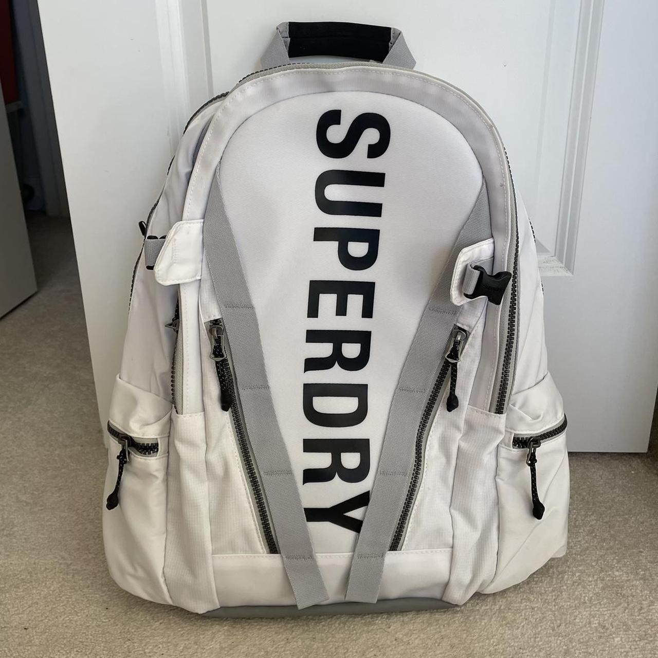 superdry backpack! minor signs of use FREE SHIPPING... - Depop