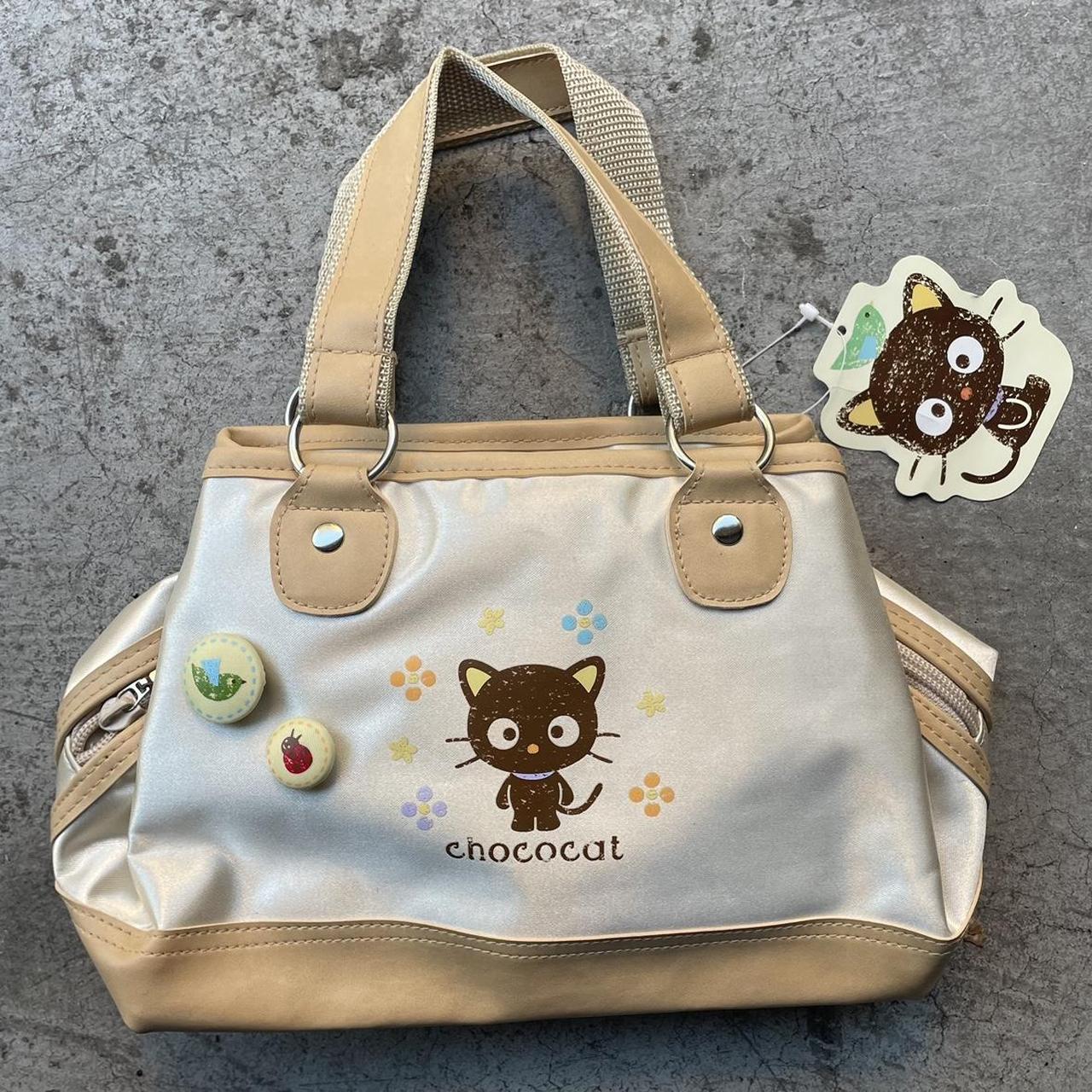 Sanrio chococat mini satin clutch bag 🍫🐱 paypal... - Depop