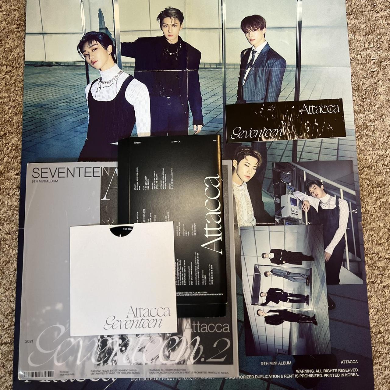 seventeen attacca album - performance unit all... - Depop