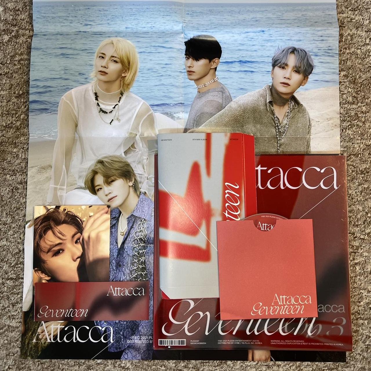 seventeen attacca album - performance unit all... - Depop