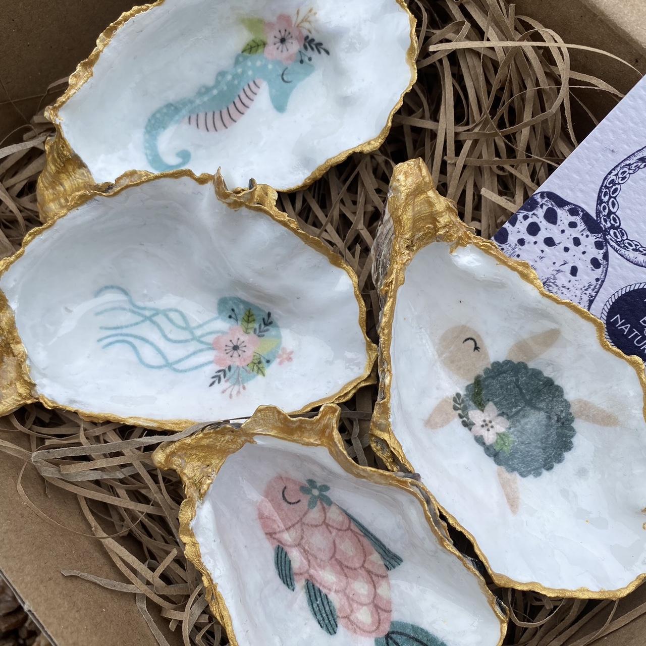Pastel Sea Creatures Oyster Set A beautiful set of... - Depop