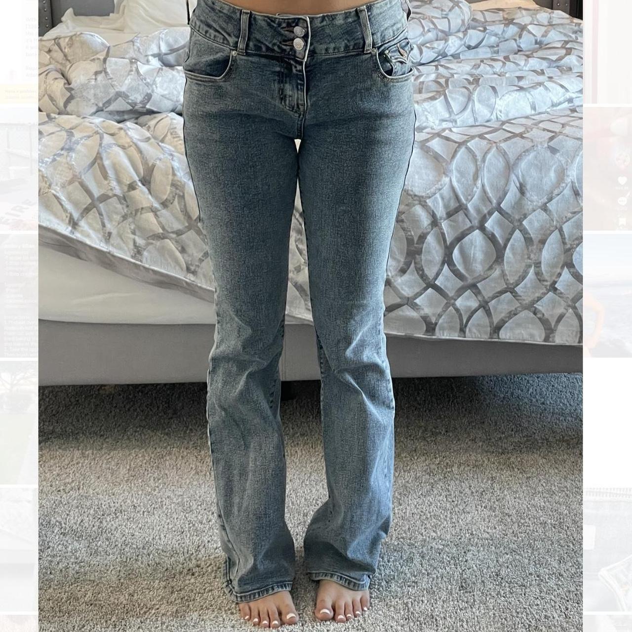 pacsun bootcut stretchy jeans 🦋 size 28 (fits sizes... - Depop