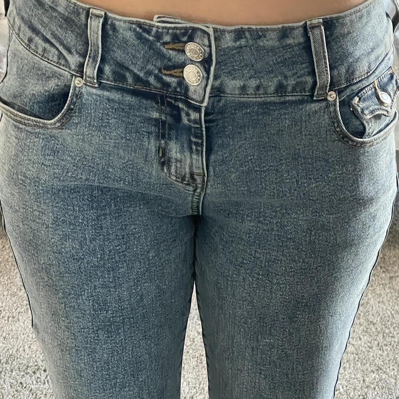 pacsun bootcut stretchy jeans 🦋 size 28 (fits sizes... - Depop