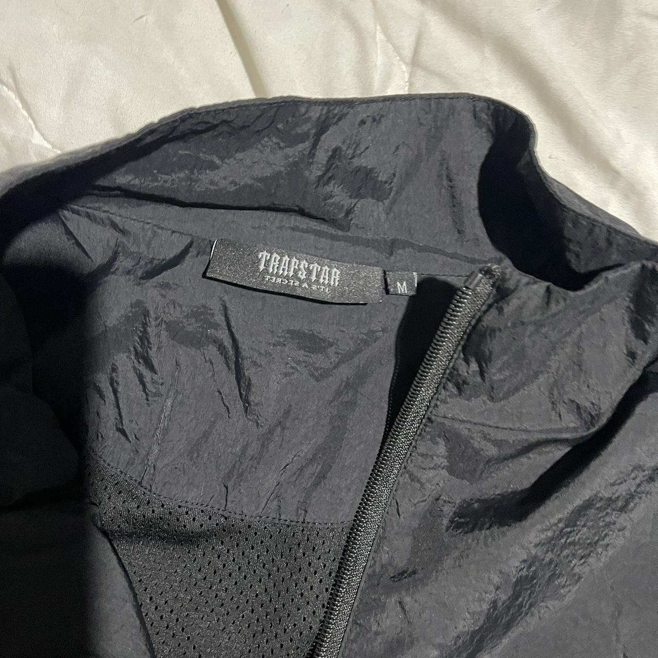 Trapstar irongate nylon tracksuit red black size... - Depop