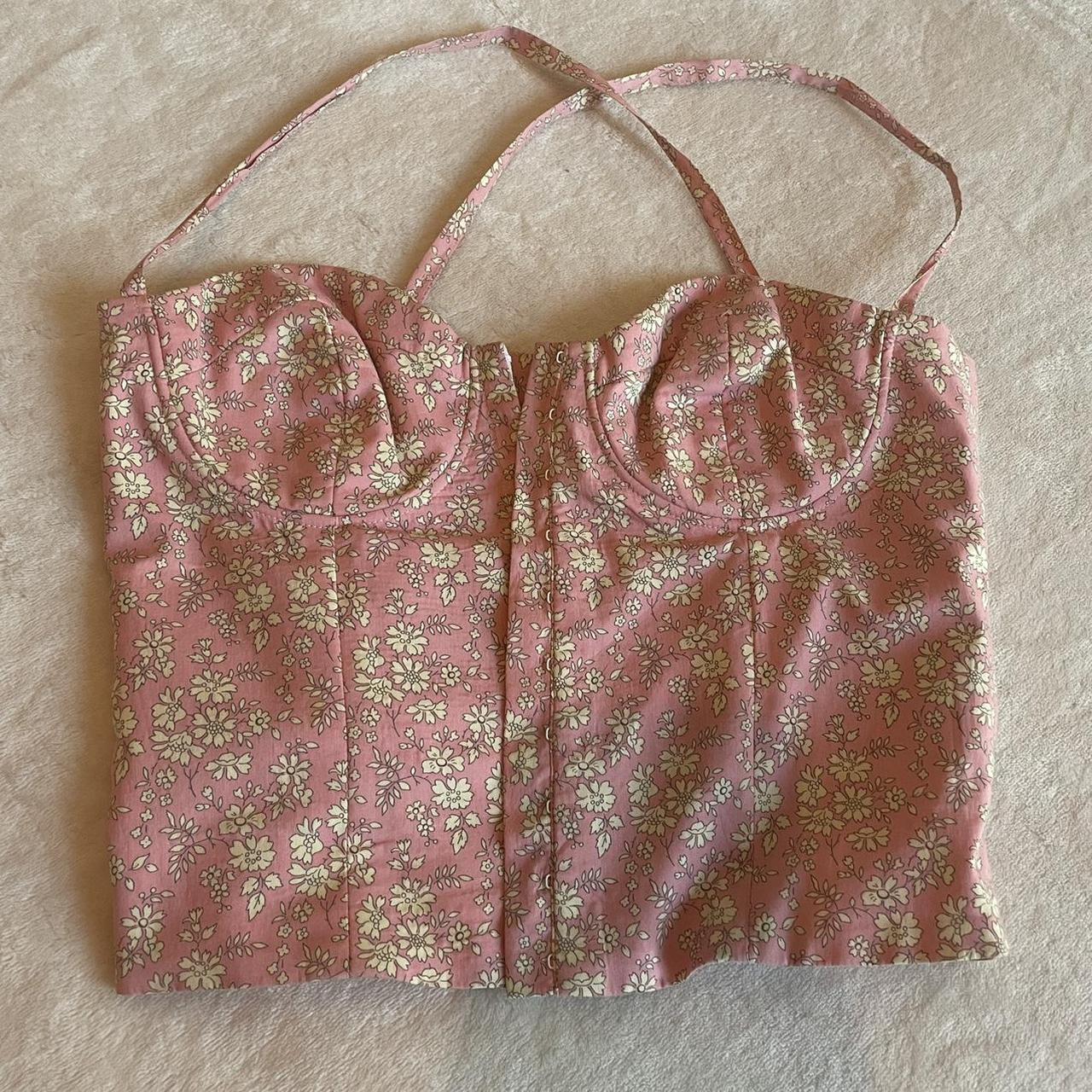 CHLOE SEVIGNY FOR OPENING CEREMONY CORSET. Pink... - Depop