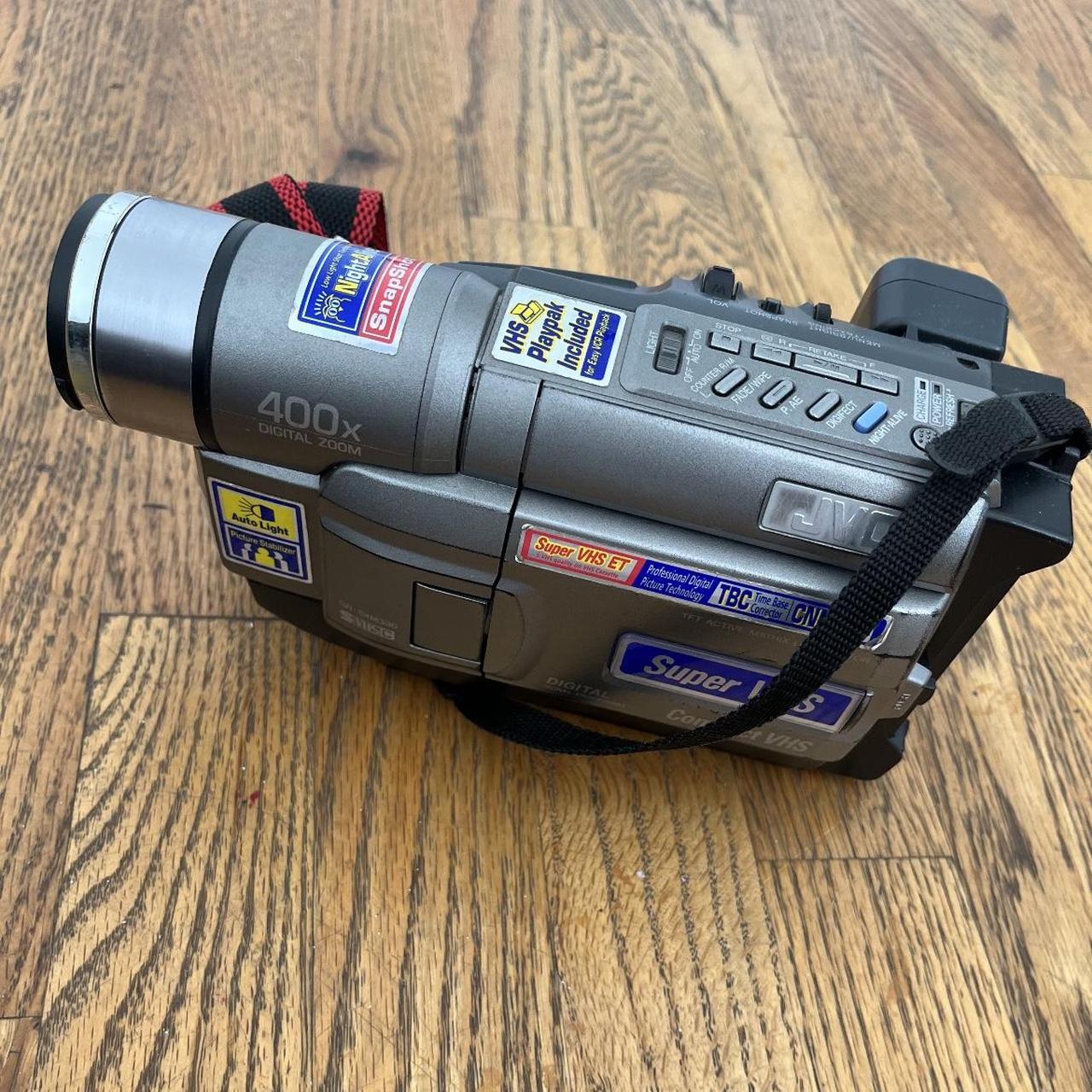 jvc super vhs camcorder works great will need to... - Depop