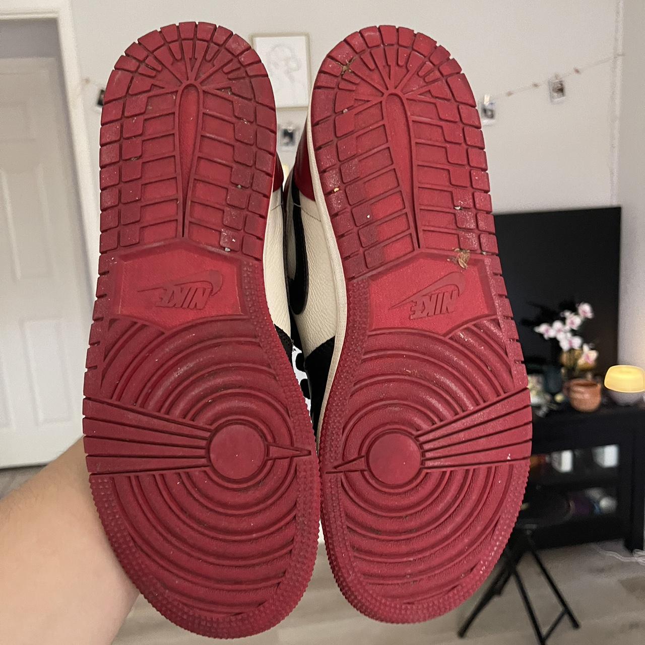 Jordan Bred Toe W NO BOX 7 YOUTH - Depop