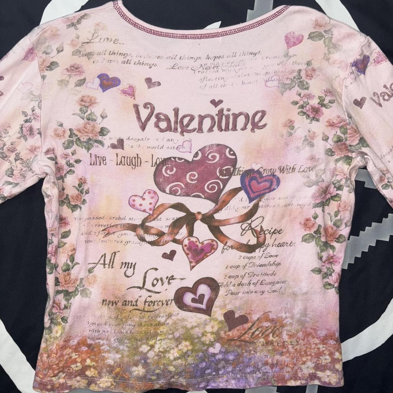 Graphic Longsleeve ⛤ pink/multi color graphic tee,... - Depop