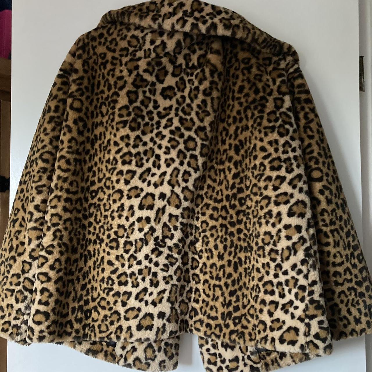 Monki Leopard print coat So soft and warm Perfect... - Depop