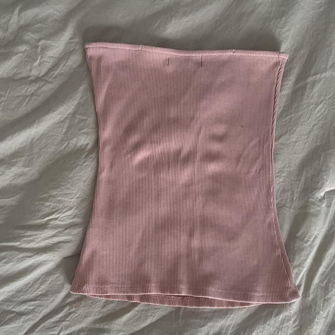 Urban Outfitters baby pink tube top 💗 super stretchy... - Depop